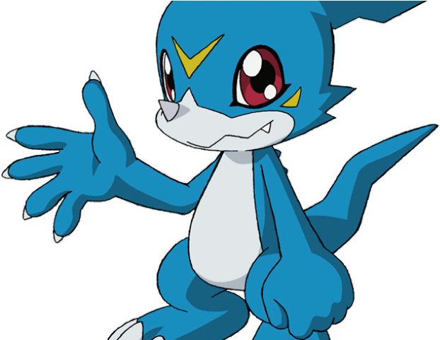 Digimon Clipart Aqua - Digimon Veemon - Free Transparent PNG Download ...