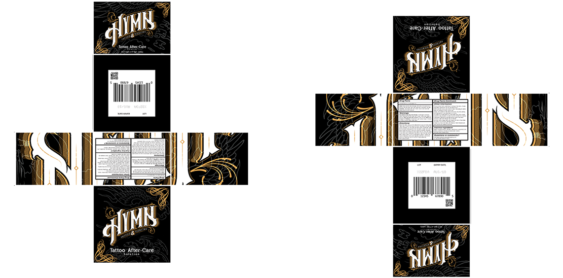 Download Box Packaging Layout - Graphic Design PNG Image with No ...