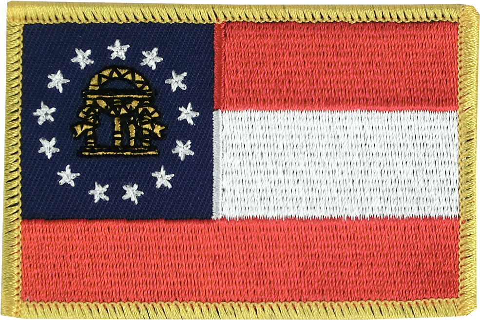 Download Georgia - Flag Patch - Maxflags Georgia - Flag Patch PNG Image ...