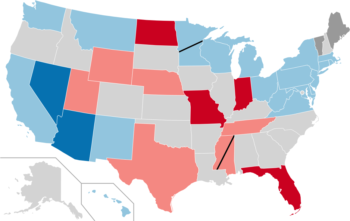 Download Same Sex Marriage Map Usa 2018 PNG Image with No Background ...
