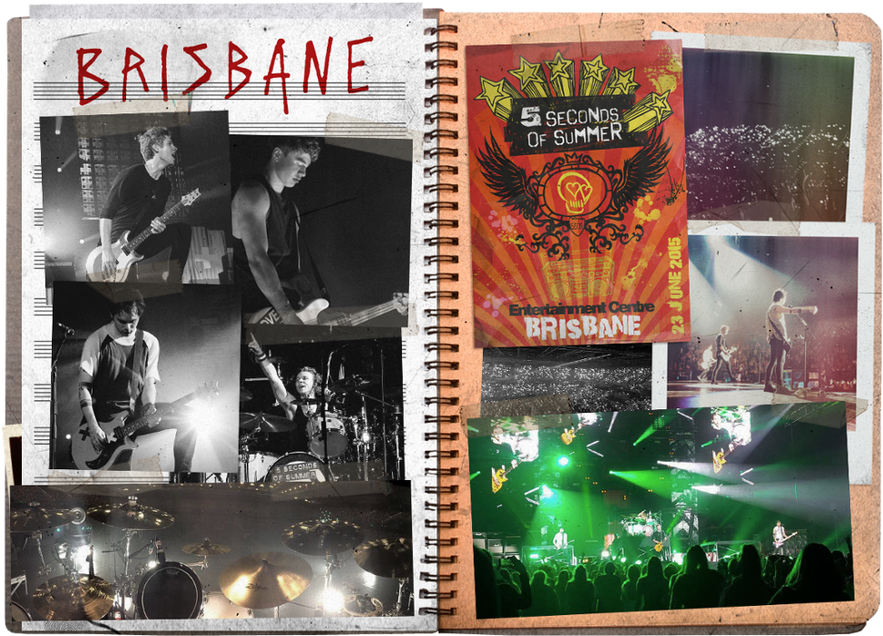 Download 5 Seconds Of Summer Images 5sos Tour Book Hd Wallpaper - Book ...