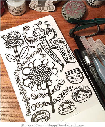 Sketchbook Drawing © Flora Chang - Free Transparent PNG Download - PNGkey