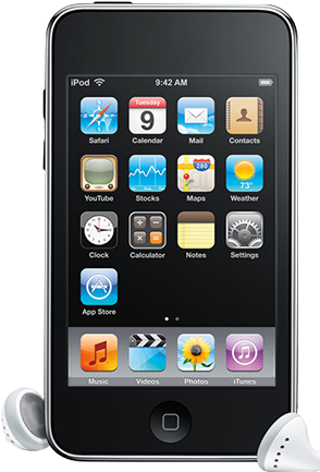 Download Ipod-3 - Ipod Touch 2nd Generation PNG Image with No ...