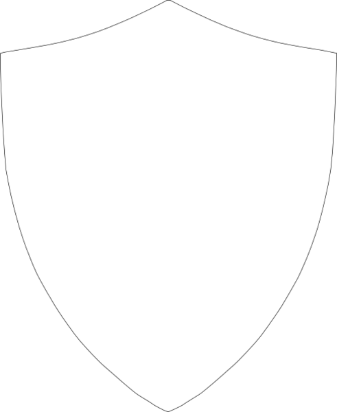 Shield Outline Big - Free Transparent PNG Download - PNGkey