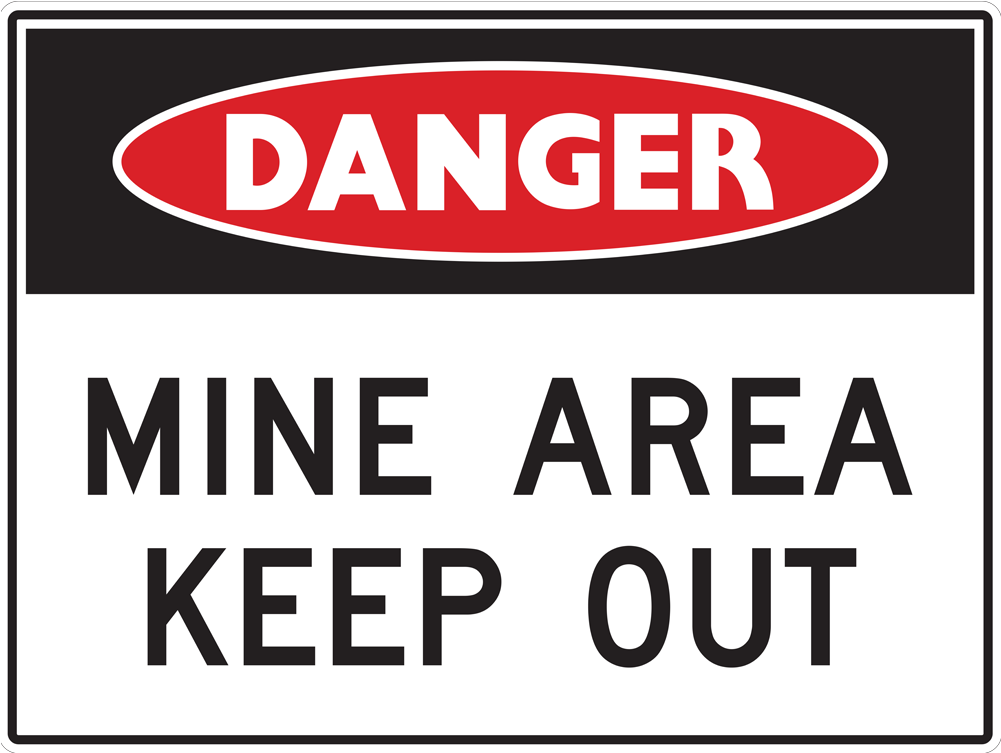 Download Mine Site Signs PNG Image with No Background - PNGkey.com