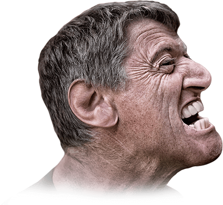 Download Man Screaming-min - Man Screaming Transparent PNG Image with ...
