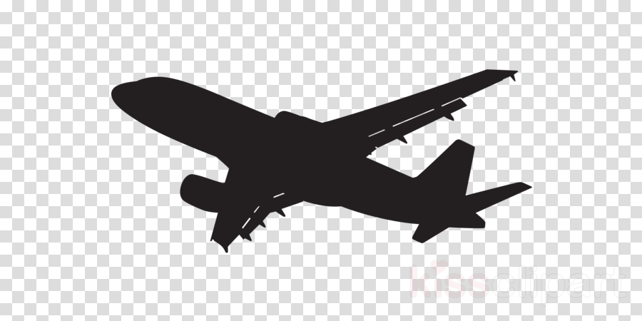 Plane Silhouette Png Clipart Airplane Flight Clip Art - Clip Art - Free ...