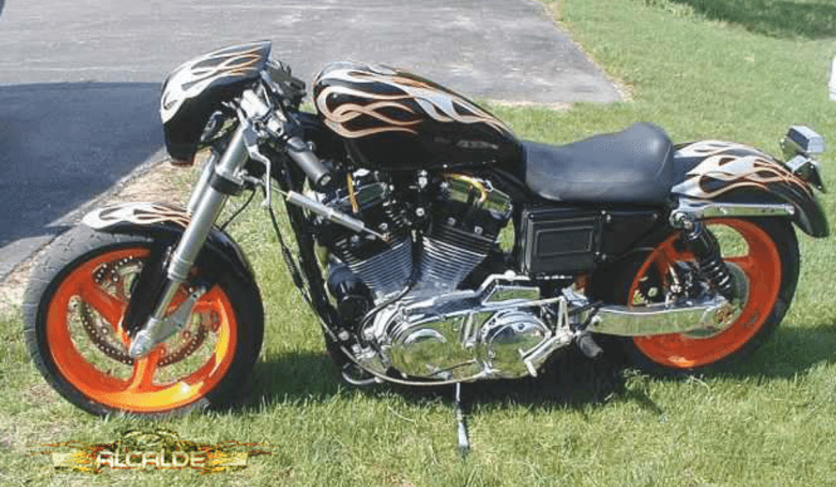 Custom Harley Motorcycle Paint Job - Motorcycle - Free Transparent PNG ...