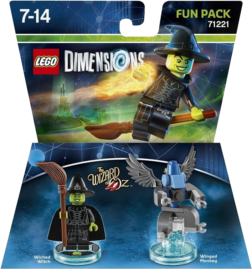 Download Lego Dimensions Fun Pack Wizard Of Oz Wicked Witch - Lego ...