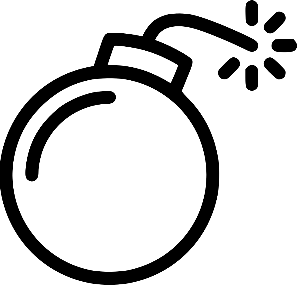 Download Png File Svg - Bomb Icon Png PNG Image with No Background ...