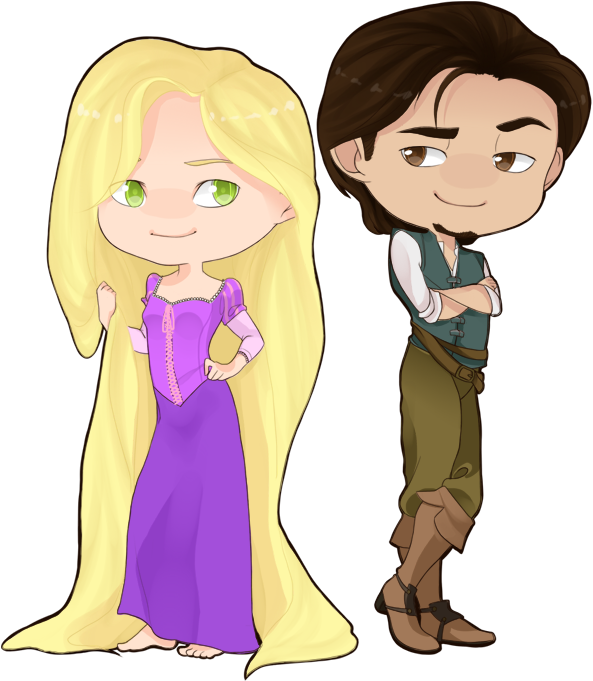 Principessa Disney Chibi Rapunzel