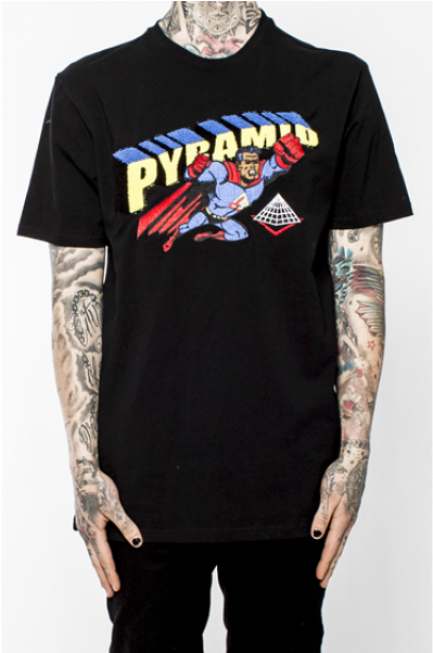 Black Pyramid Clothing Logo Wallpaper