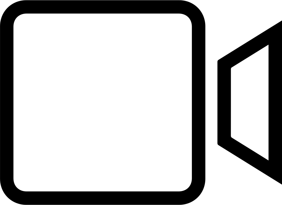 Png File Svg - Facetime Icon White - Free Transparent PNG Download - PNGkey