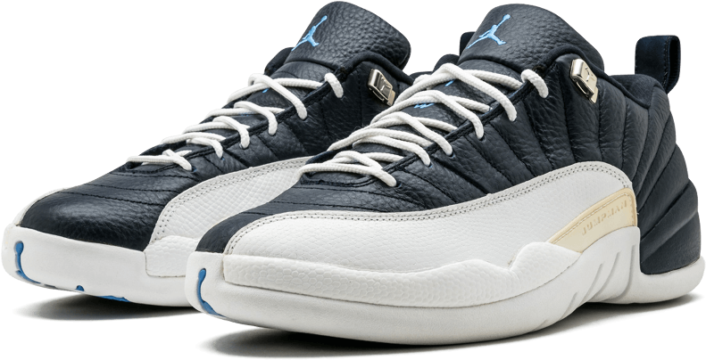 Download The Daily Jordan - Jordan 12 Low Top Blue PNG Image with No ...