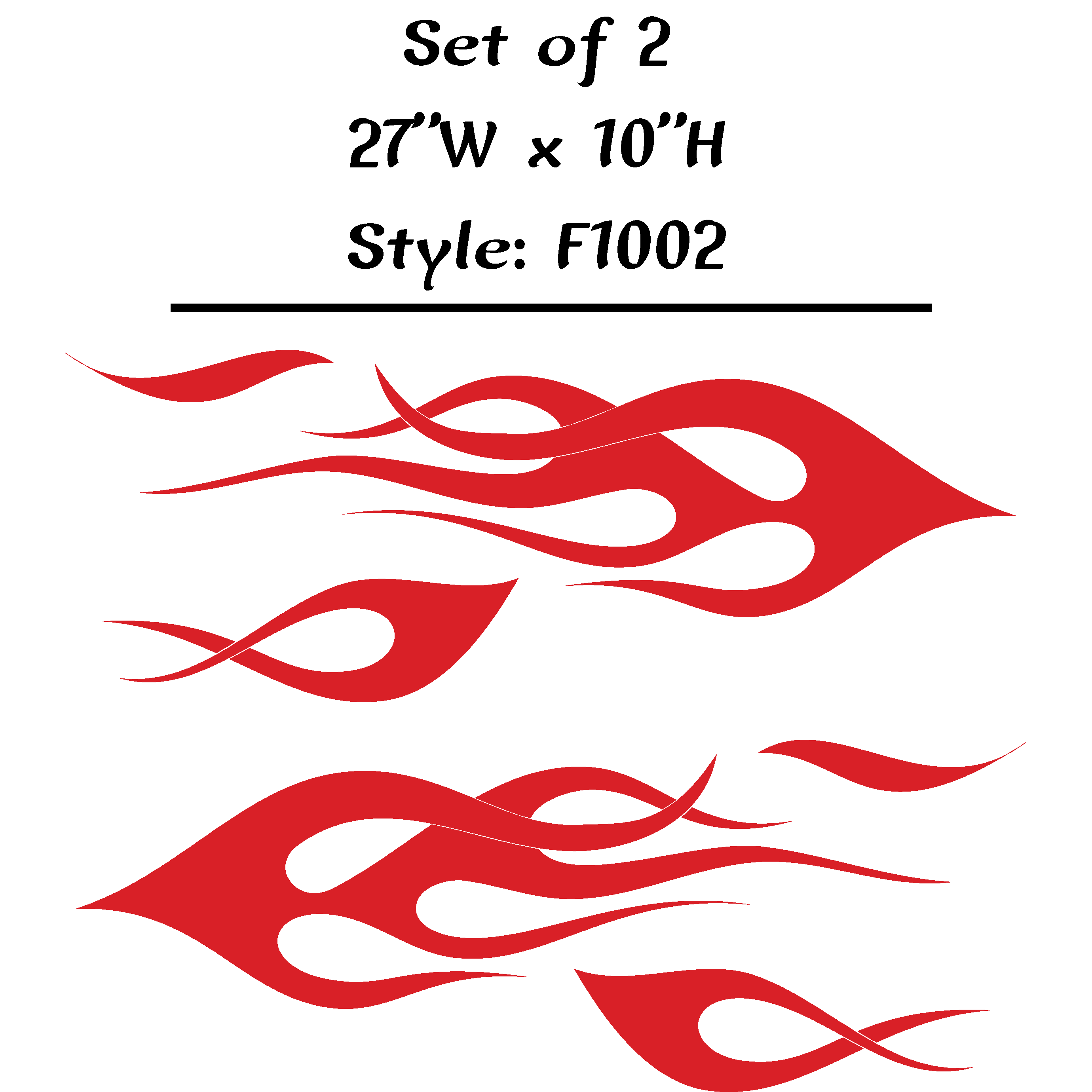 Download Vehicle Tribal Flames Vinyl Decal Sticker Car Truck - Stickers ...