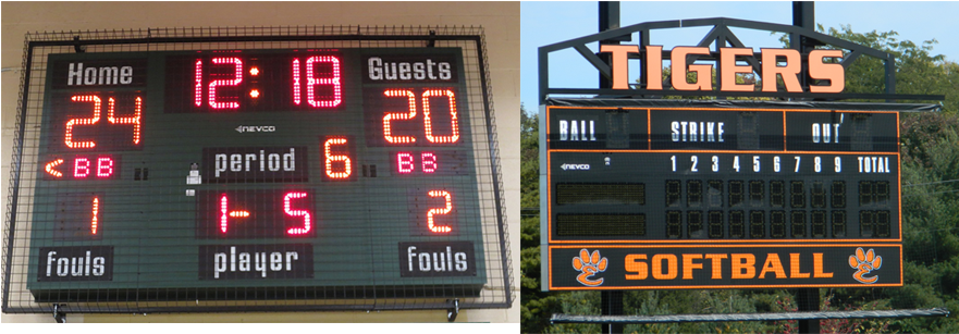 Download Indoor / Outdoor Protective Nets & Screens - Scoreboard PNG ...