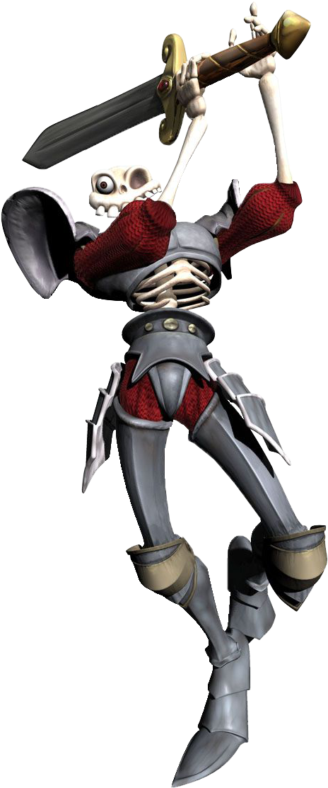 Download Sir Dan Resurrection - Sir Daniel Fortesque Gif Png PNG Image ...