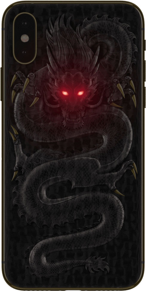 Download Hadoro Iphone [emperor Dragon] [model - Iphone PNG Image with ...