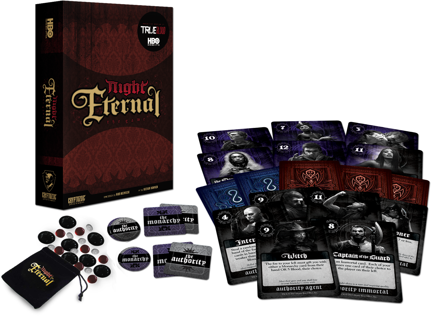 Download Cardgame-tbne - Cryptozoic Entertainment Board Games - True ...