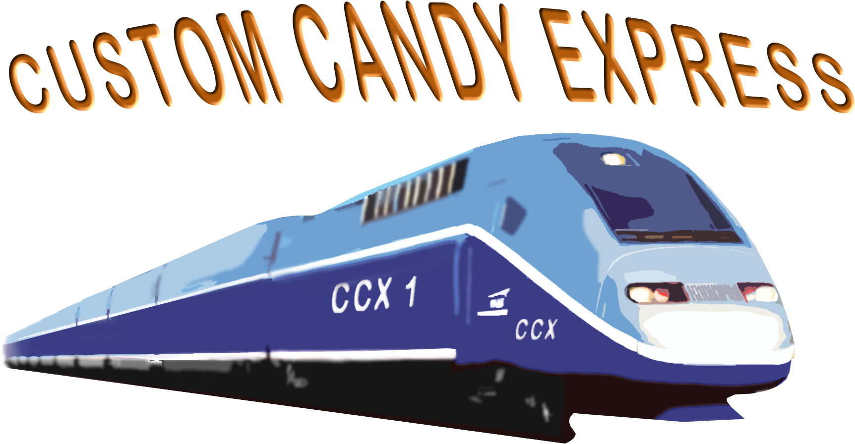 Download Custom Candy Express Logo - Rail Transport PNG Image with No ...