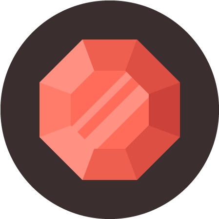 Download Ruby Gemstone Icon - Gemstone PNG Image with No Background ...