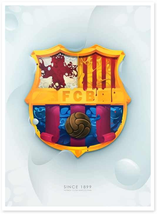 Dsorder Ilustración Barcelona Fc Logo, Barcelona Futbol - Fc Barcelona ...