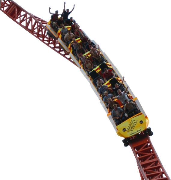 Download Rollercoastertransparent - Roller Coaster Transparent ...