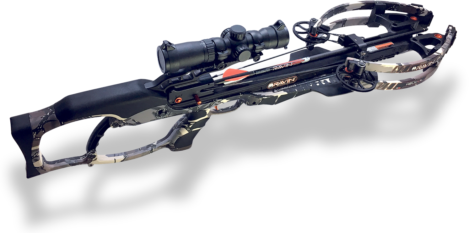 Download » Ravin R15 Crossbow Predator Camo - Ravin R9 PNG Image with ...