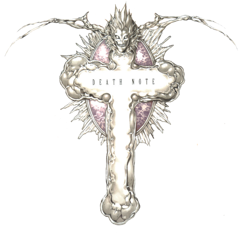 Twilight Maxxis Deathnote Cross - Death Note - Free Transparent PNG ...