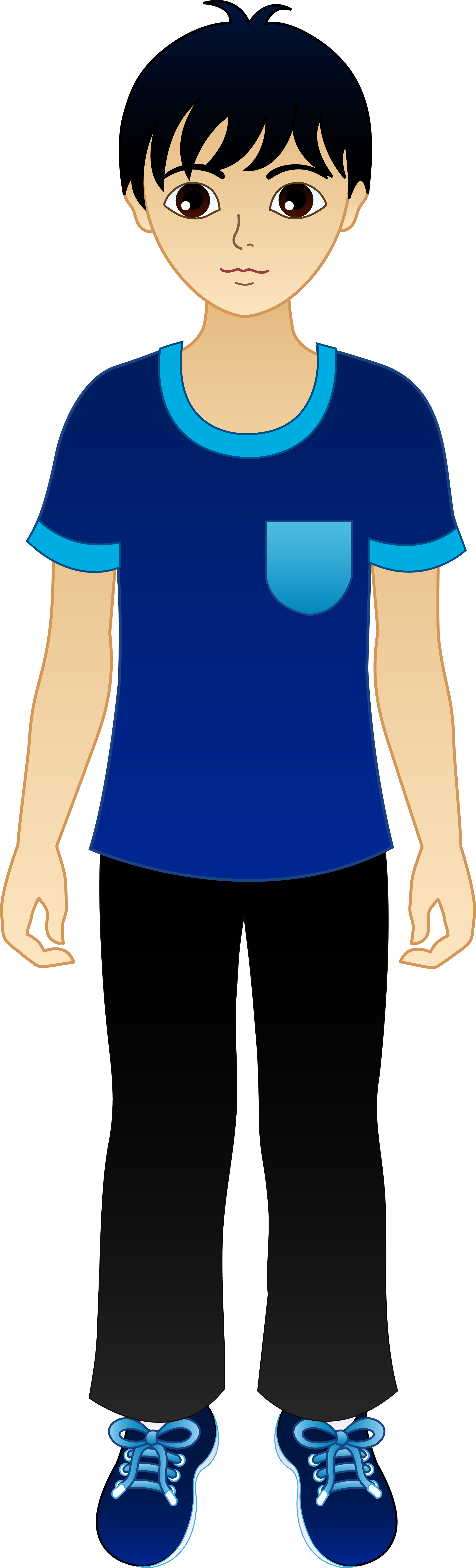 Chinese Boy Clipart