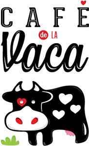 Restyling Logo Café De La Vaca - Cafe De La Vaca - Free Transparent PNG ...