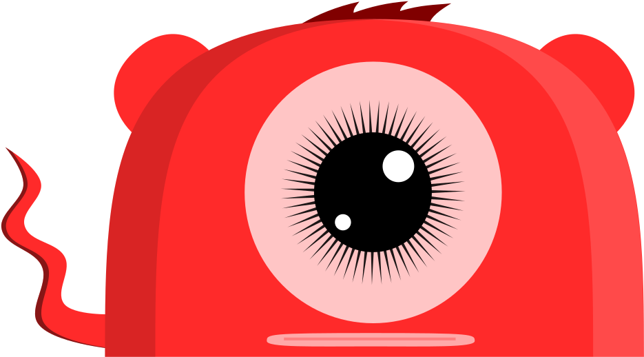Download Monsters Image Download Png - Red One Eyed Monster PNG Image ...
