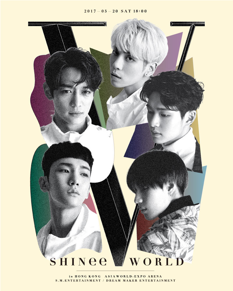 Download Shinee - Shinee World V Poster PNG Image with No Background - PNGkey.com