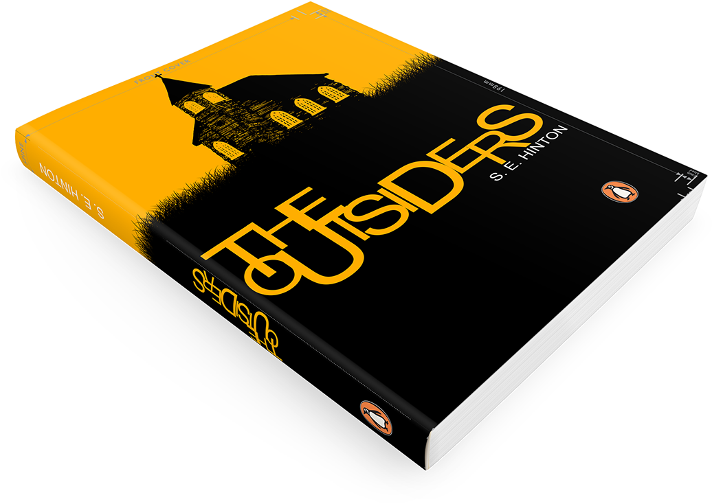 Download 'the Outsiders' Book Cover Design - Book PNG Image with No ...