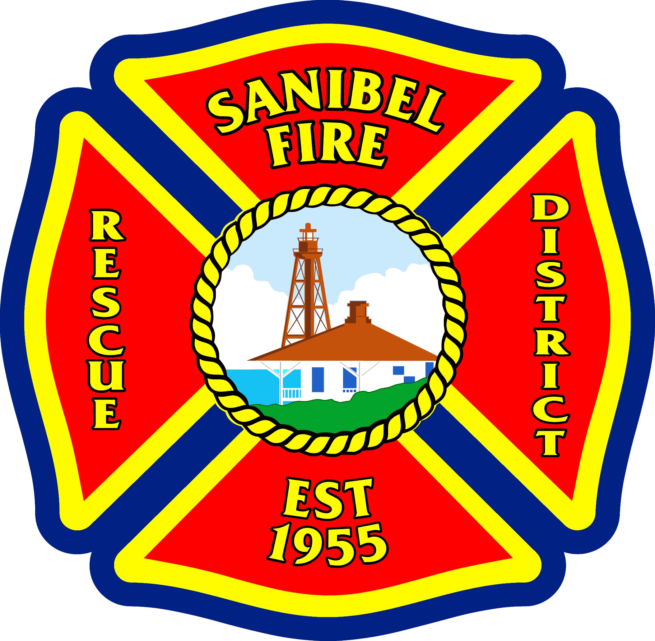 Sanibel Fire Rescue - Orange City Fire Dept Logo - Free Transparent PNG ...