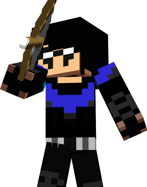 Download Minecraft Nightwing PNG Image with No Background - PNGkey.com