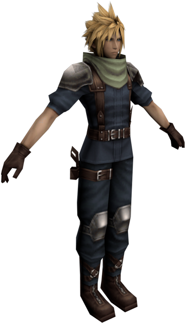 Download Download Zip Archive - Final Fantasy 7 Cloud Soldier PNG Image ...