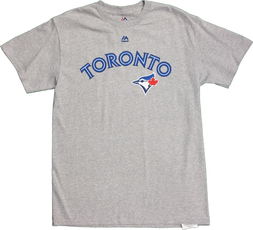 Download Toronto Blue Jays Official Wordmark Tee PNG Image with No ...