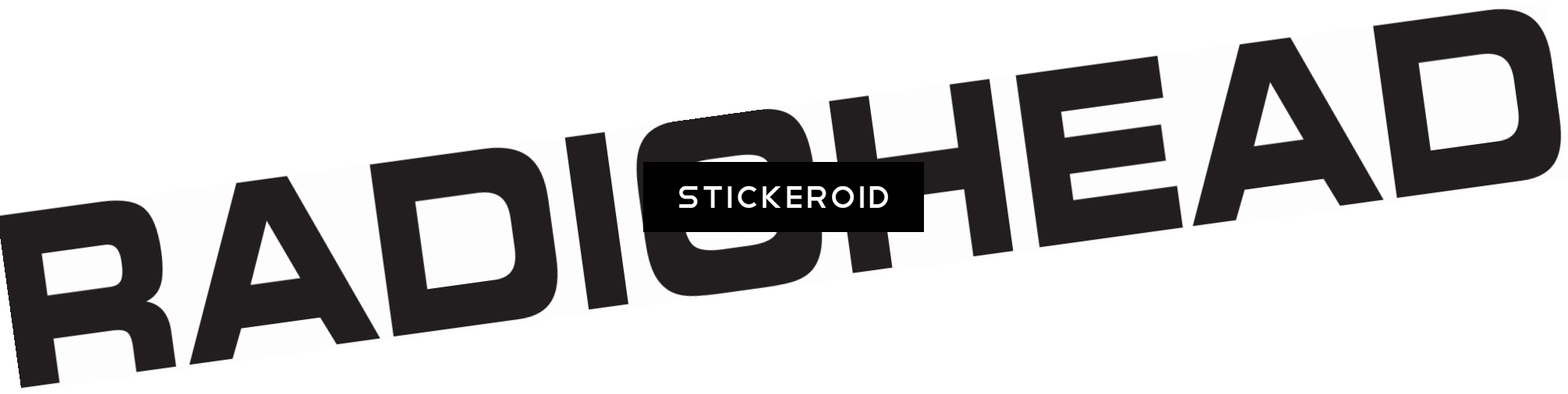 Download Radiohead Wordmark Logo - Sticker PNG Image with No Background ...