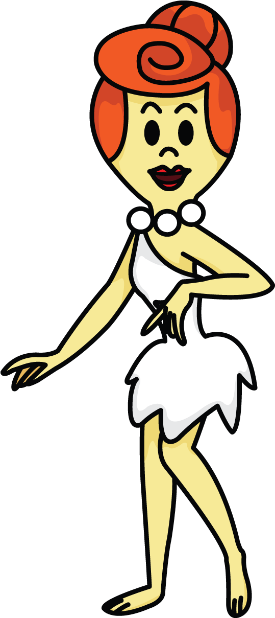 Download Svg Freeuse Wilma Flintstone Tutorial Http - Wilma Flintstone ...