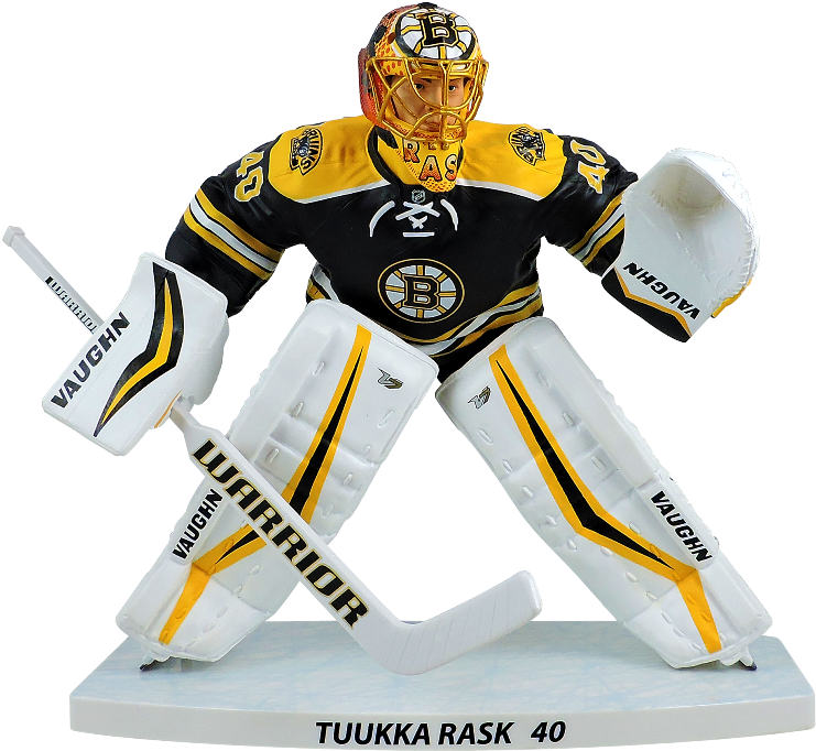 Download Boston Bruins 2017-2018 - Tuukka Rask 2017 2018 PNG Image with ...