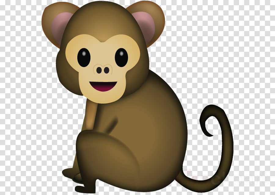 Monkey Emoji Iphone Clipart Emojipedia Monkey - Monkey Emoji Apple ...