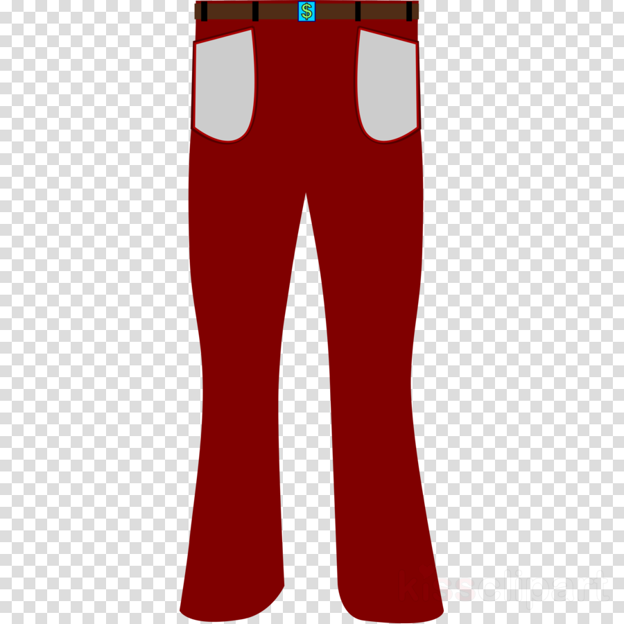 Red Pants Clipart T-shirt Pants Clip Art - Clip Art - Free Transparent ...