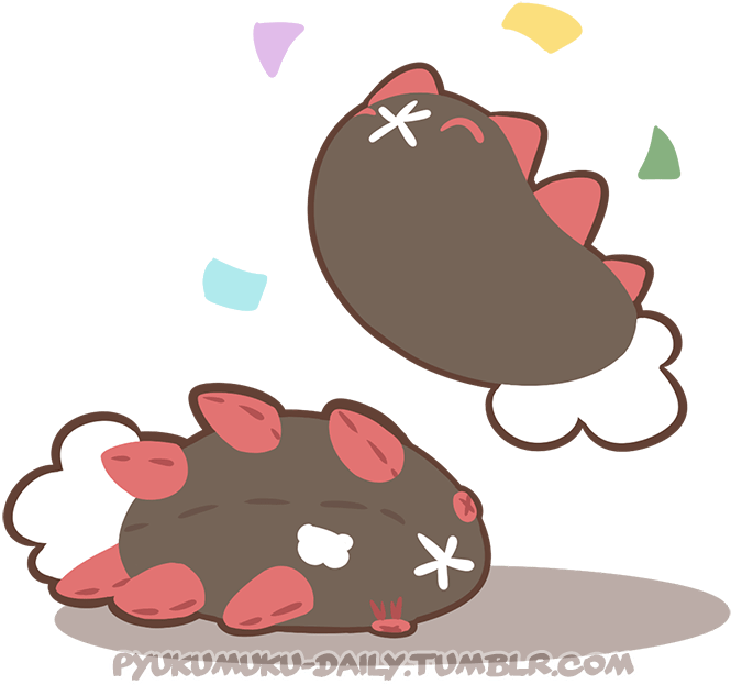 Download Pyukumuku Daily Hashtag Images On Tumblr PNG Image with No ...