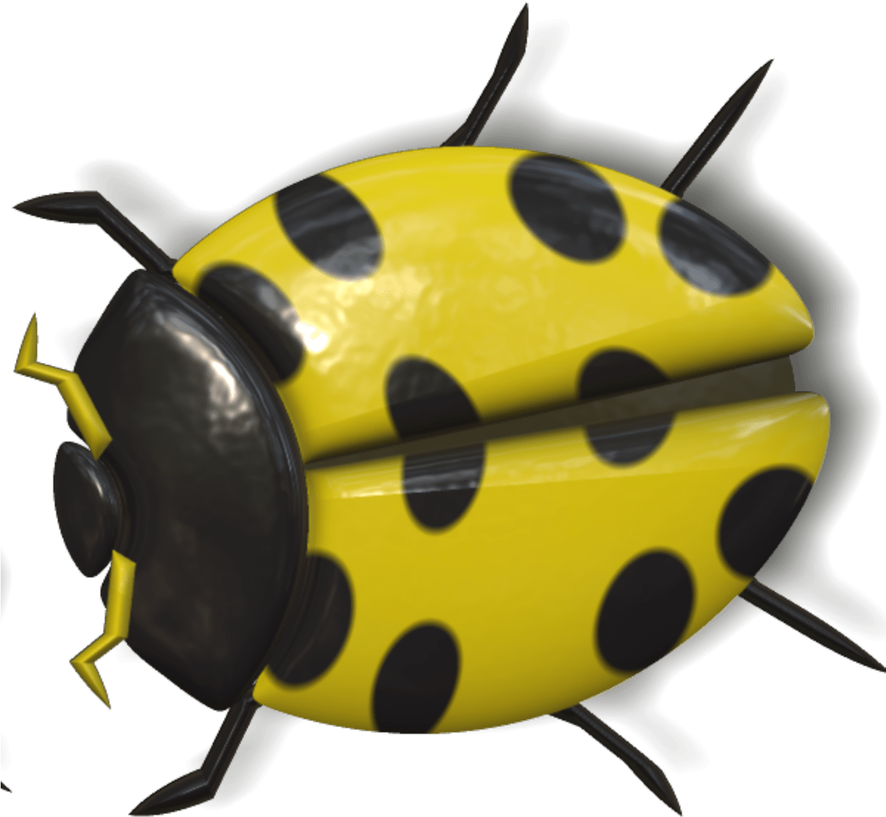 Download Animals - Yellow Ladybug Png PNG Image with No Background ...