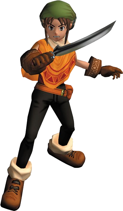 Download Toan - Dark Cloud Main Character PNG Image with No Background - PNGkey.com