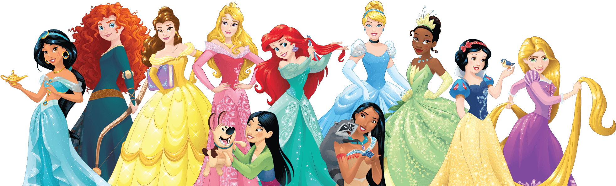 Download Hero Princesses - Disney Princess Png Transparent PNG Image ...