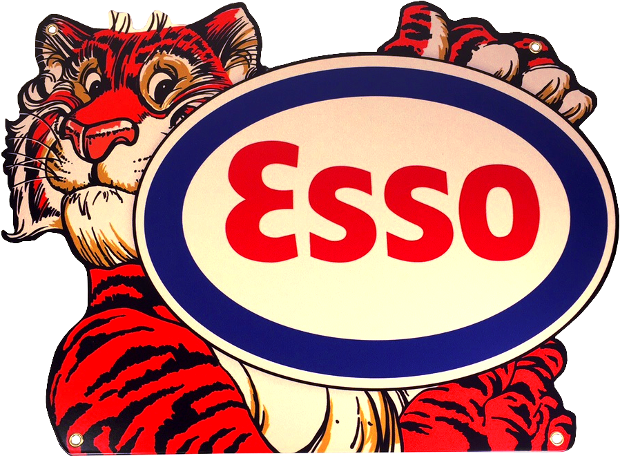 Download Esso - Tiger - Sign V=1487270810 - Esso Tiger Logo PNG Image ...