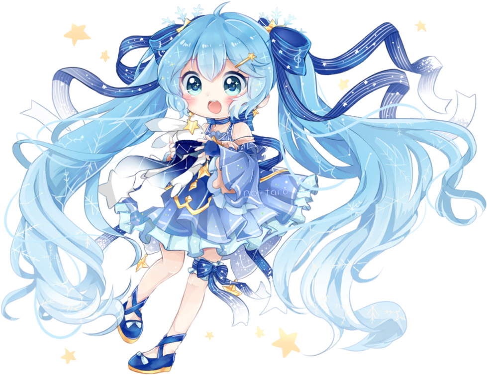 Hatsune Miku Snow Chibi