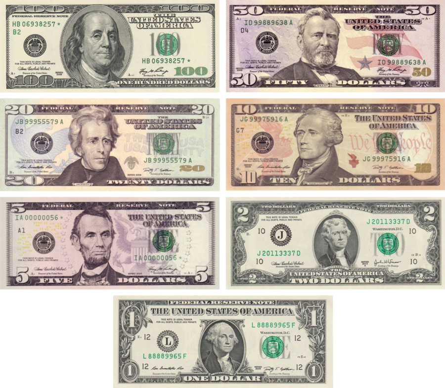 Download Dollar Notes Clipart Banknote United States Dollar - Us Dollar ...
